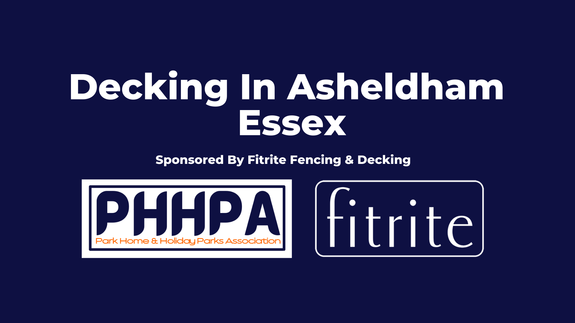 Decking In Asheldham Essex - PHHPA